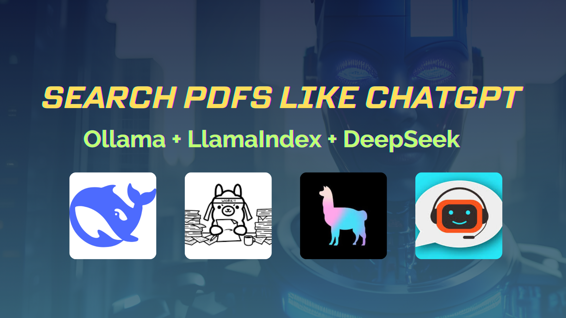 AI-Powered PDF Search with LlamaIndex, Ollama & DeepSeek - Techi Nik